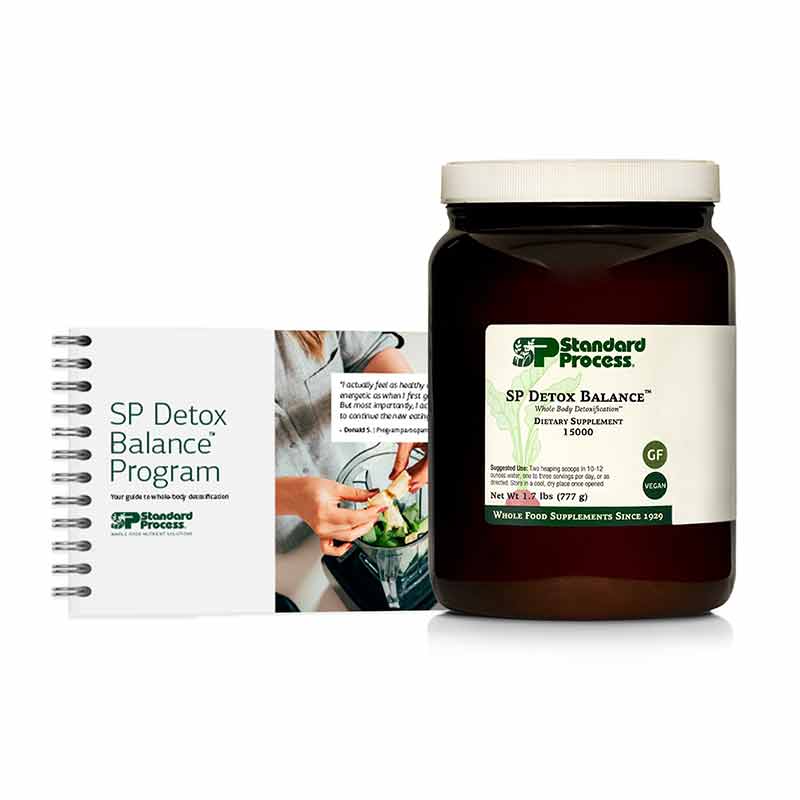 10 Day SP Detox Balance Powder + Program Guide, Standard Process ...