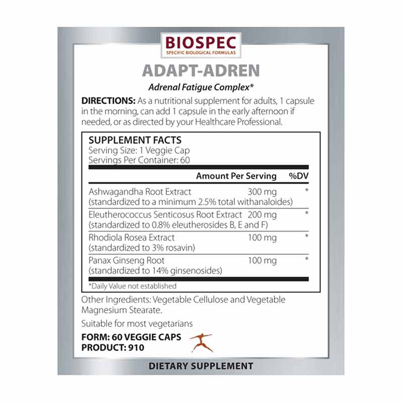 Adapt-Adren, BioSpec – Professional Supplement Center