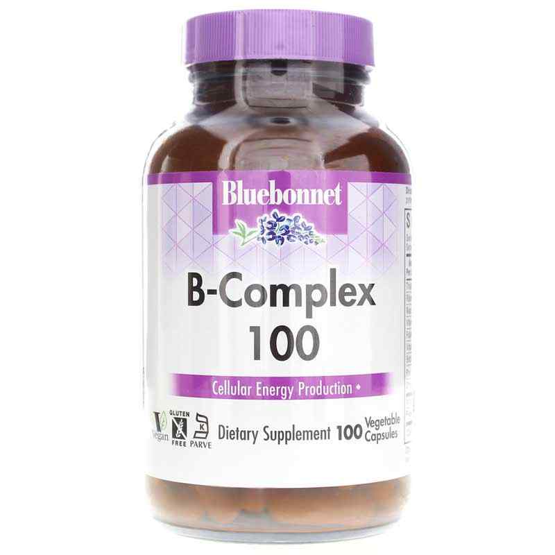 B-Complex 100, Bluebonnet – Professional Supplement Center