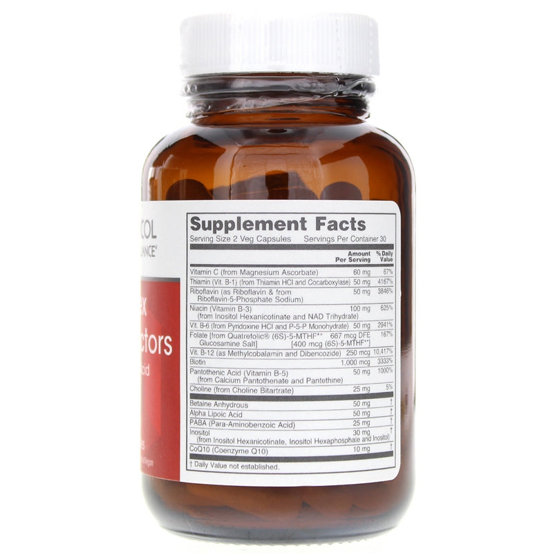 B Complex Neuro Factors with ALA & CoQ10, Protocol For Life Balance ...