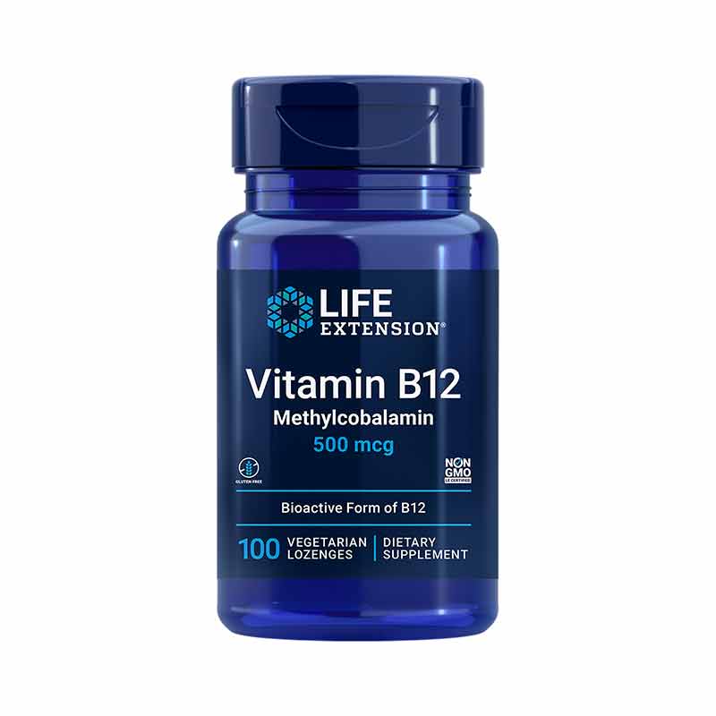 B12 500 Mcg, Life Extension – Professional Supplement Center
