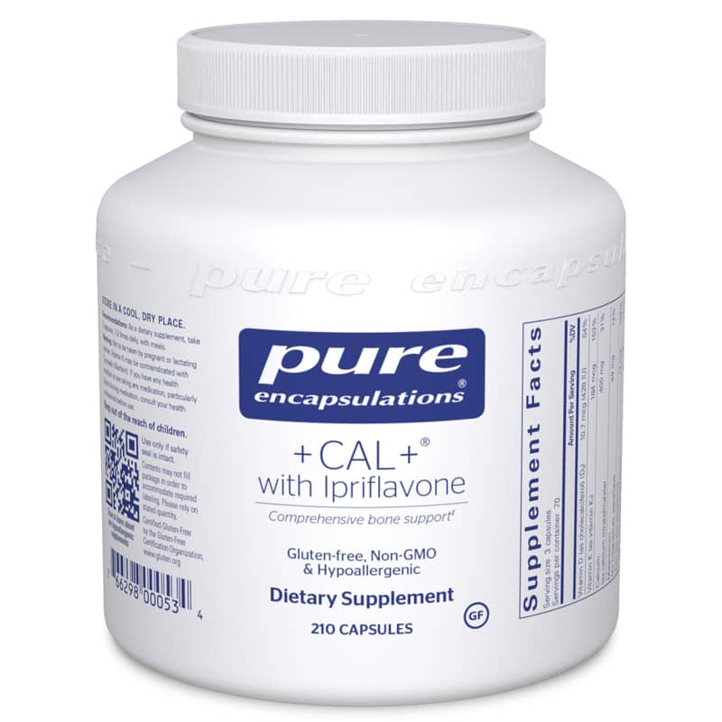 CAL + with Ipriflavone, Pure Encapsulations – Professional Supplement ...