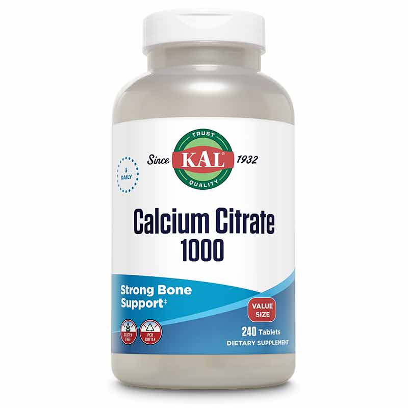 Calcium Citrate 1000, Kal – Professional Supplement Center