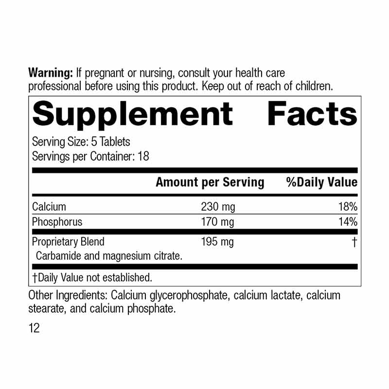 Calsol, Standard Process – Professional Supplement Center
