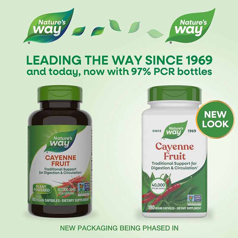 Cayenne Fruit, Nature's Way – Professional Supplement Center