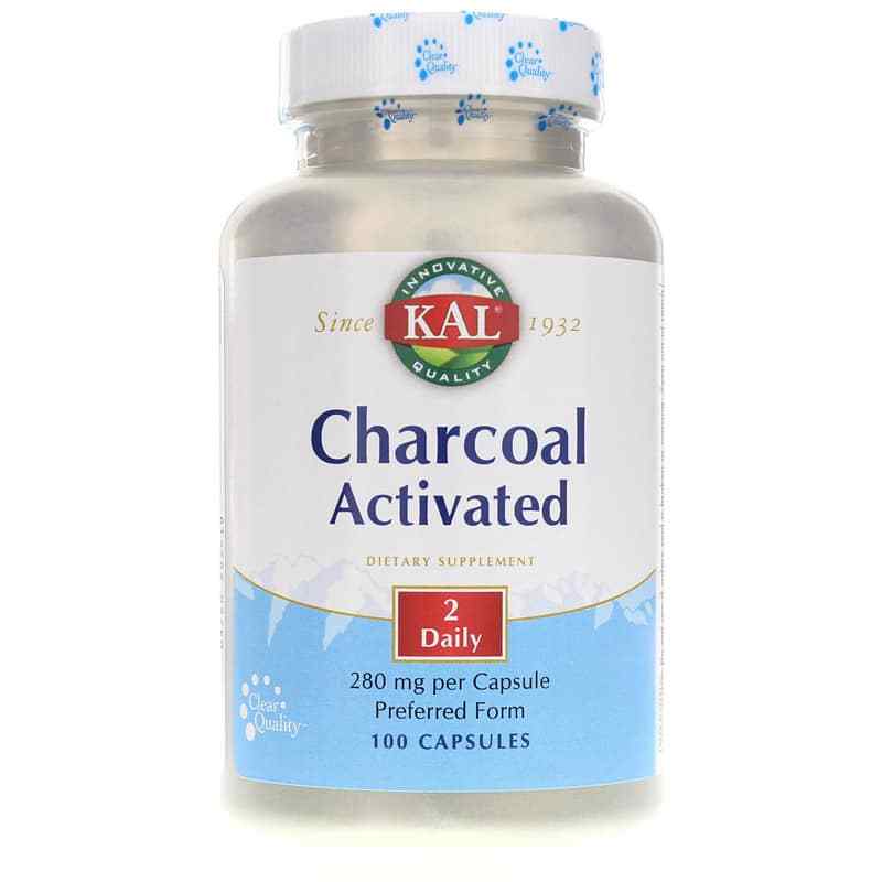Charcoal Activated 280 Mg, Kal – Professional Supplement Center