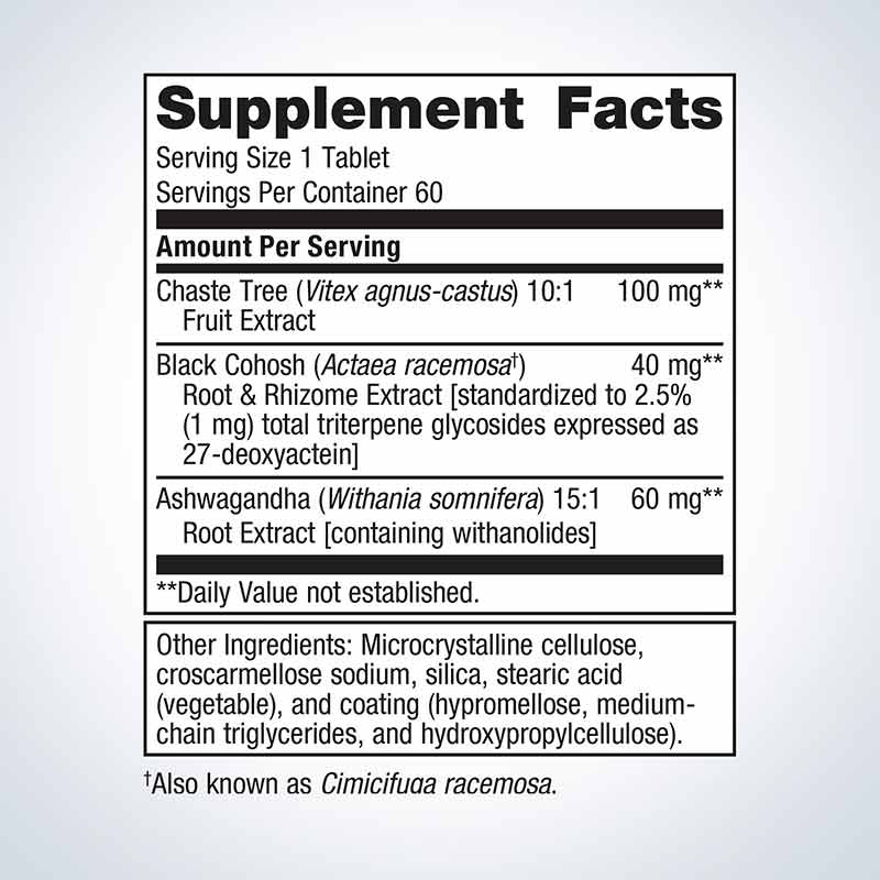 Chasteberry Plus, Metagenics – Professional Supplement Center