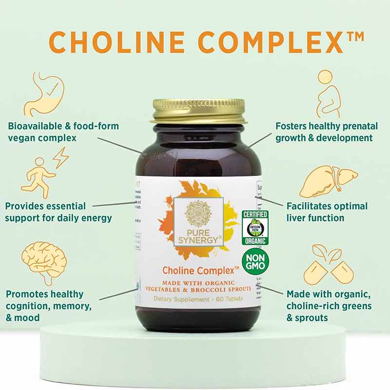 Choline Complex Organic, Pure Synergy – Professional Supplement Center