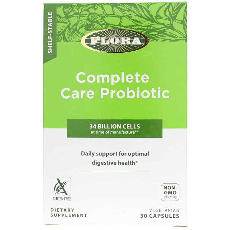Complete Care Probiotic Shelf-Stable 27 Billion Cells, Flora ...