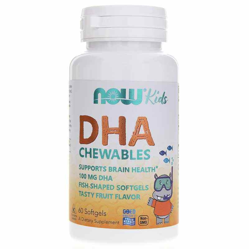 DHA Chewables for Kids, NOW Foods – Professional Supplement Center