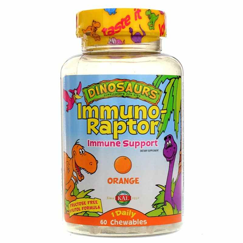 Dinosaurs Immuno-Raptor Immune Support, Kal – Professional Supplement ...