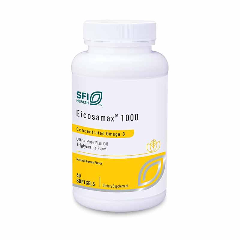 Eicosamax 1000 Fish Oil, Klaire Labs – Professional Supplement Center