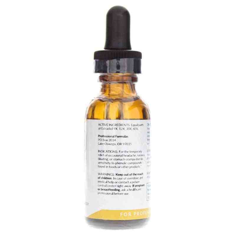 Estradiol Phenolic Drops, Professional Complementary Health Formulas ...