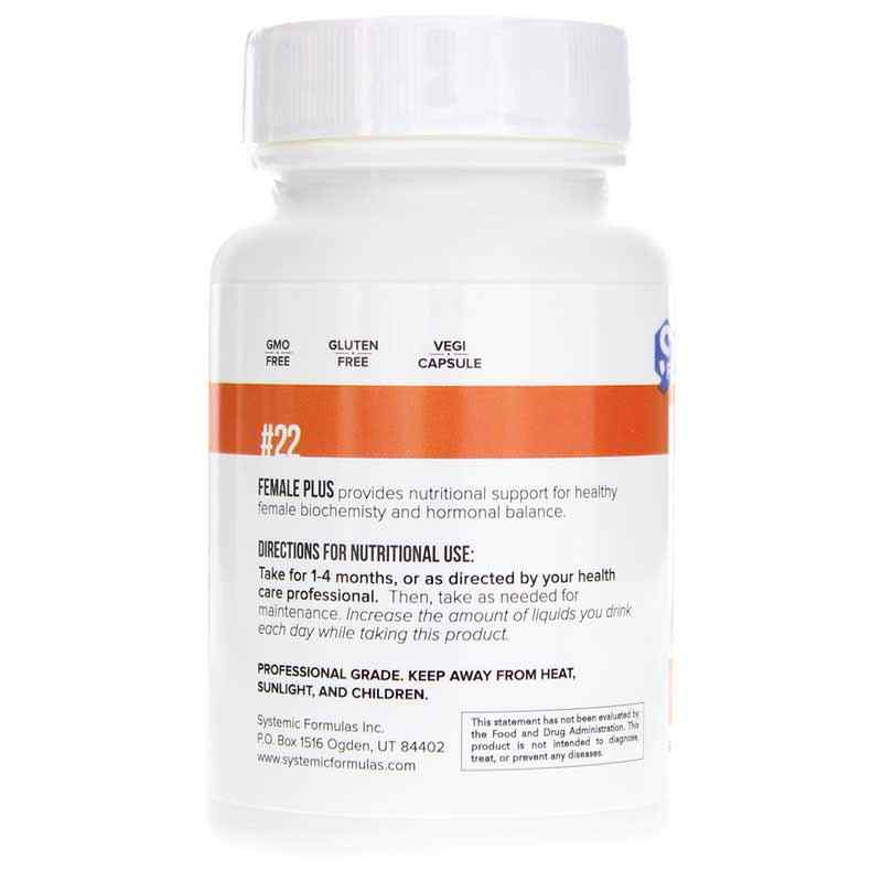 F+ Female Plus, Systemic Formulas – Professional Supplement Center