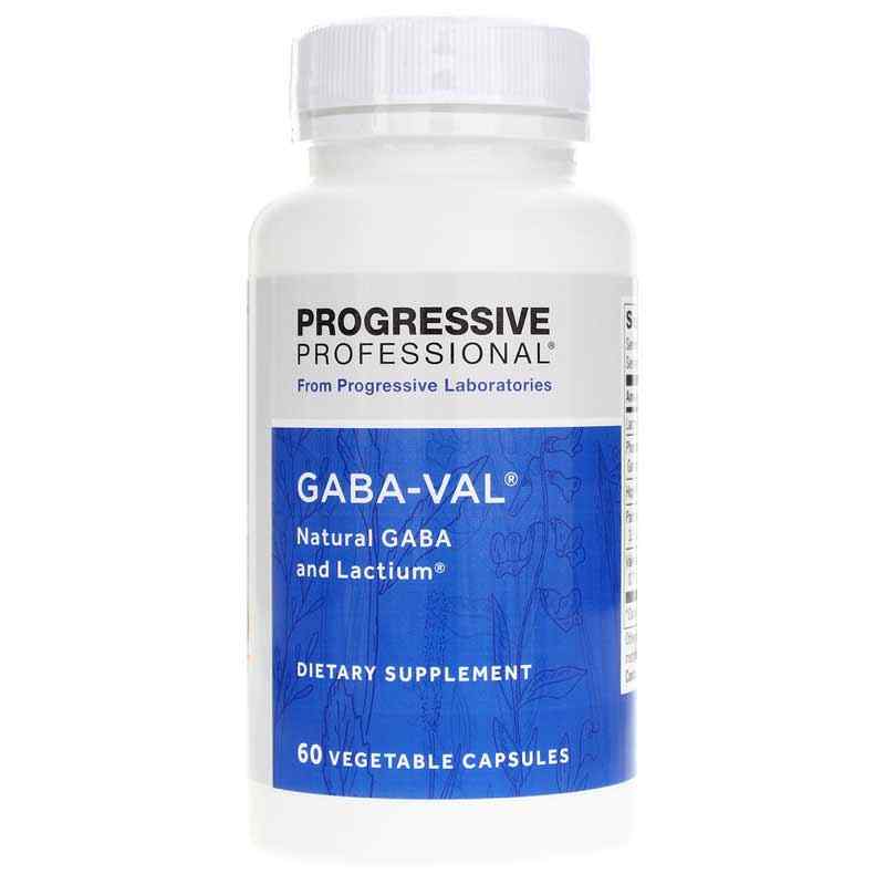 GABA-Val Natural Gaba & Lactium, Progressive Labs – Professional ...