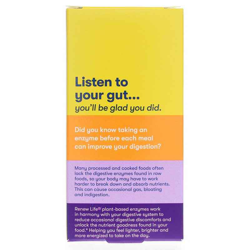 Gas Stop, Renew Life – Professional Supplement Center