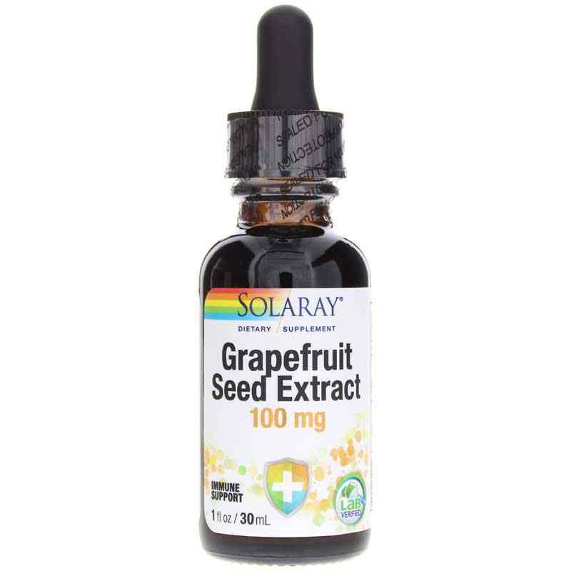 Grapefruit Seed Extract 100 Mg, Solaray – Professional Supplement Center