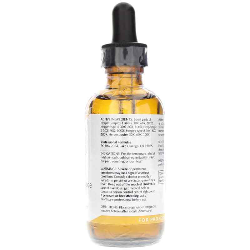 Herpetic Nosode Drops, Professional Complementary Health Formulas ...