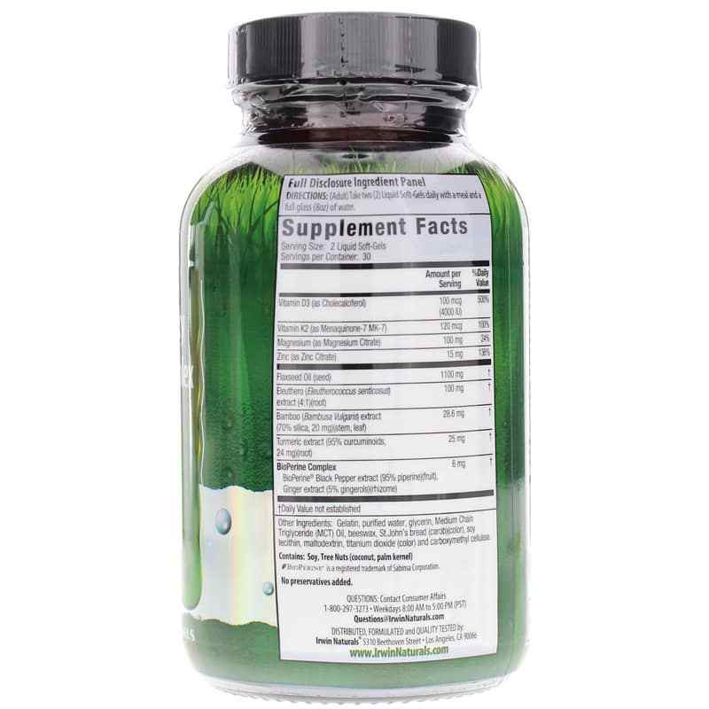 High Potency D3 & K2 Complex, Irwin Naturals – Professional Supplement ...