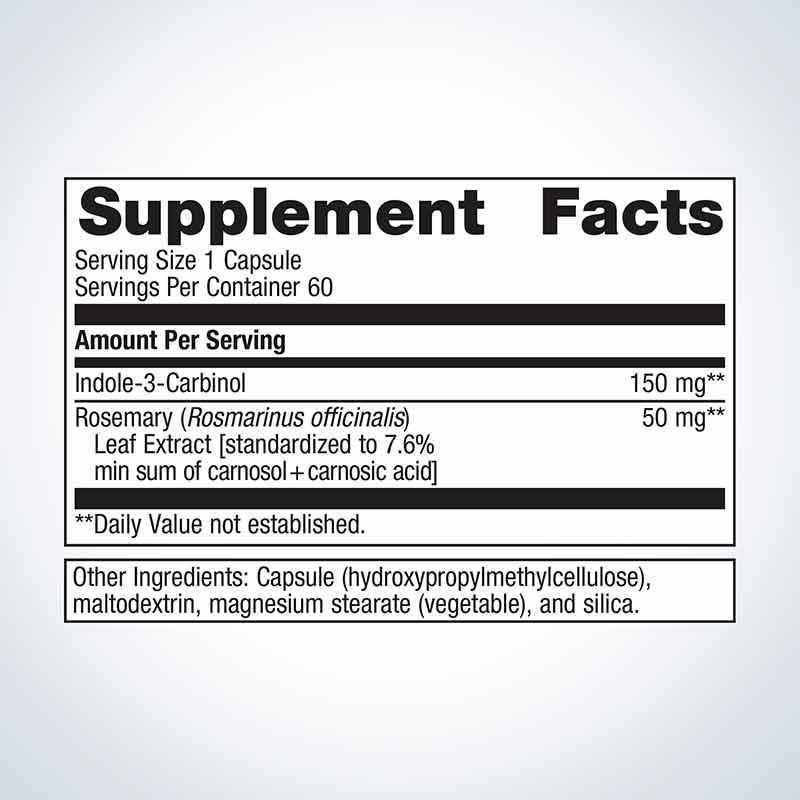 Indole-3-Carbinol, Metagenics – Professional Supplement Center