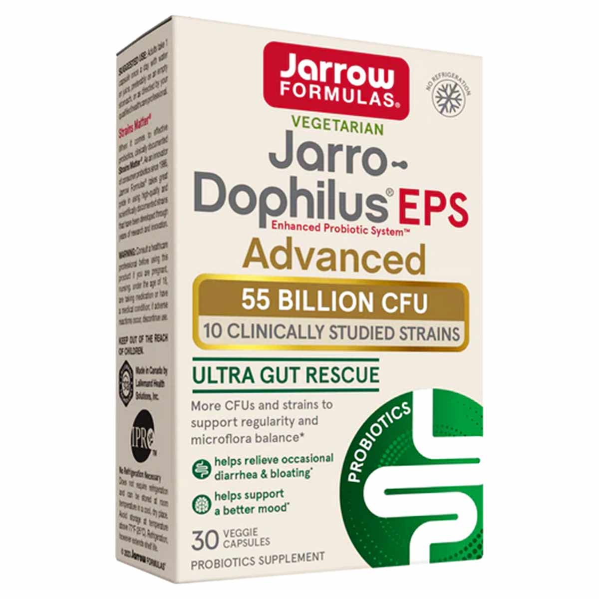 Jarro-Dophilus EPS Advanced 55 Billion CFU, Jarrow Formulas ...