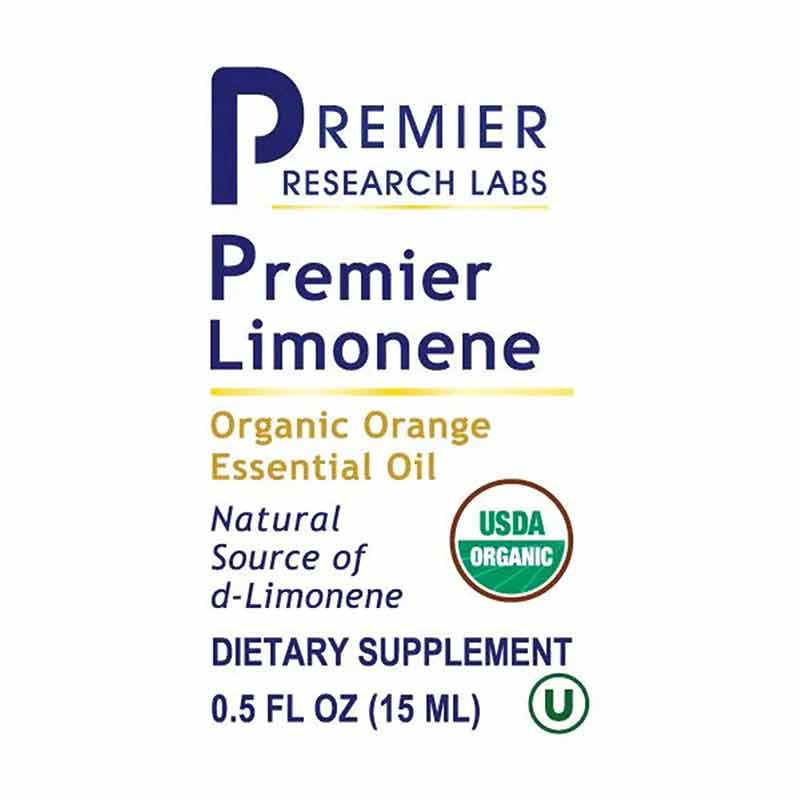 Limonene Organic Orange Oil, Premier Research Labs – Professional ...