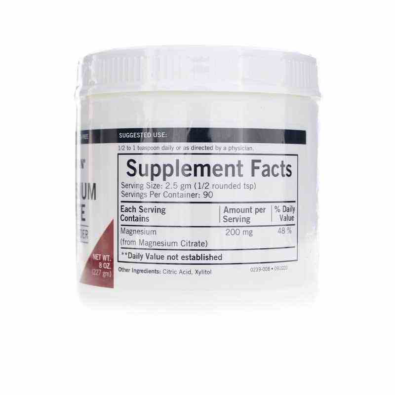 Magnesium Citrate Soluble Powder, Kirkman – Professional Supplement Center