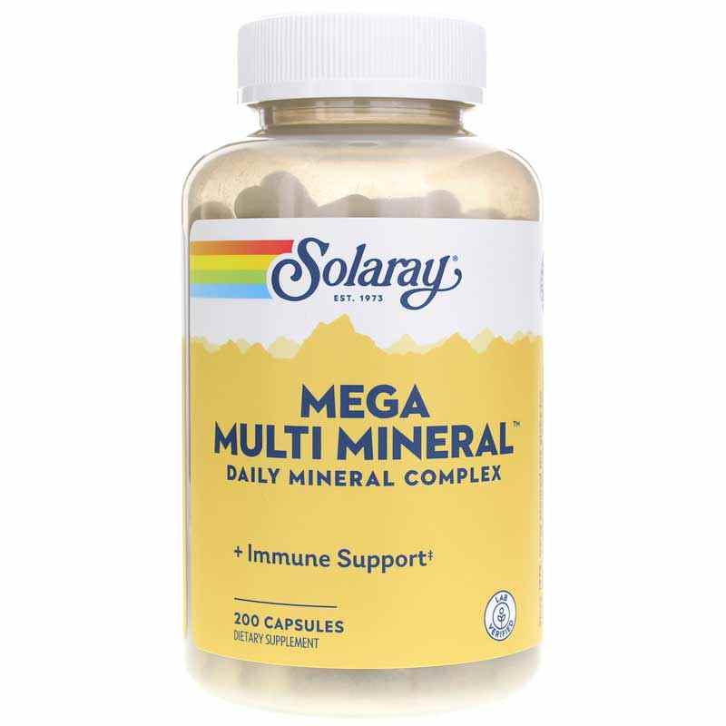 Mega Multi Mineral, Solaray – Professional Supplement Center