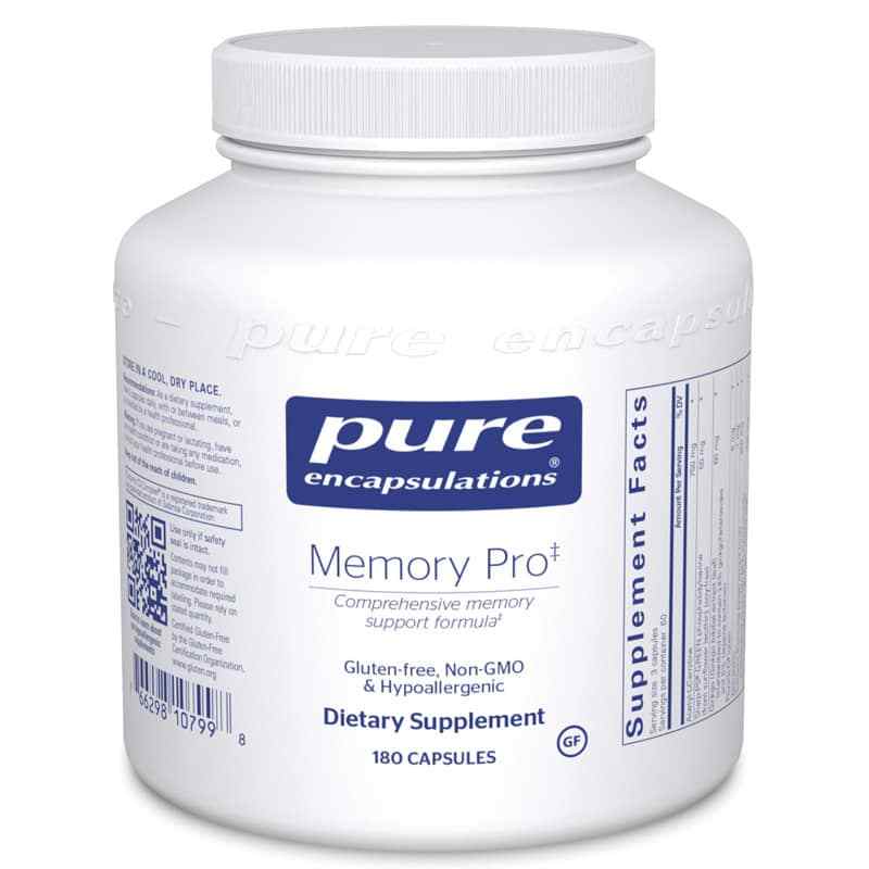 Memory Pro, Pure Encapsulations – Professional Supplement Center