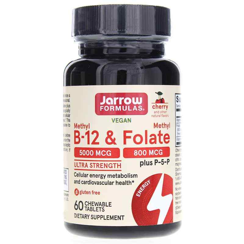 Methyl B-12 & Methyl Folate Cherry, Jarrow Formulas – Professional ...