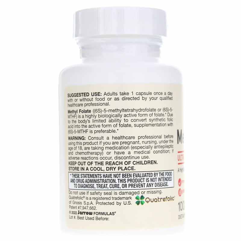 Methyl Folate 1,000 Mcg, Jarrow Formulas – Professional Supplement Center