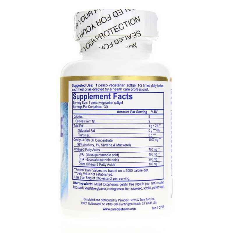 Omega Sure Fish Oil, Paradise Herbs – Professional Supplement Center