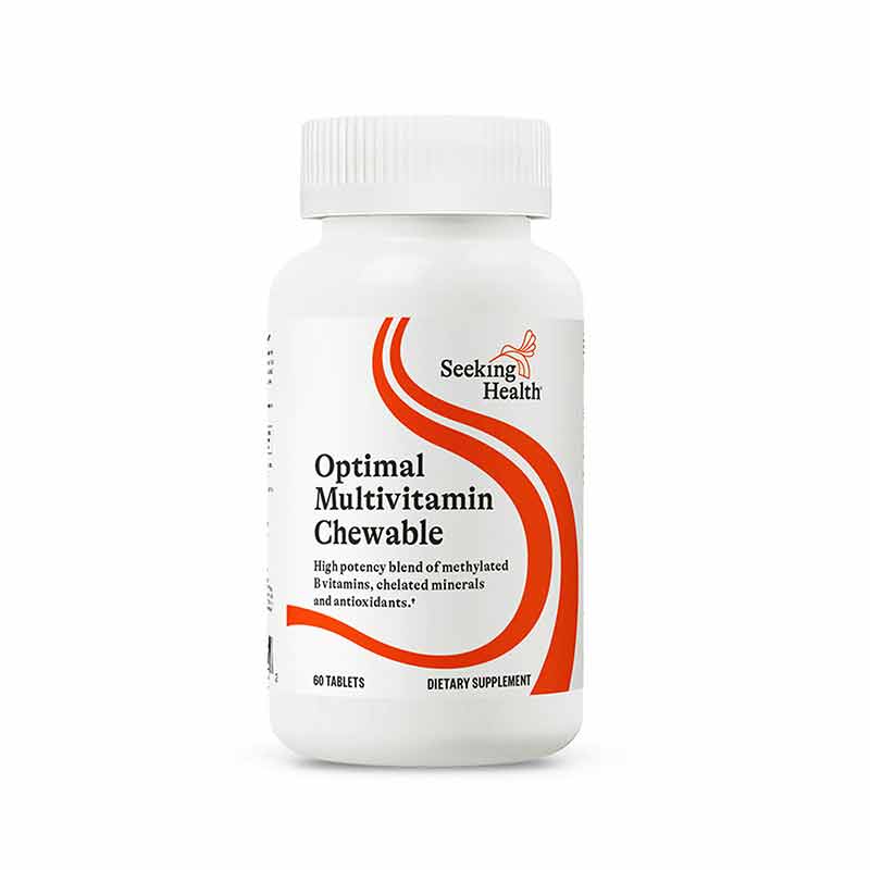 Optimal Multivitamin Chewable, 60 Chewable Tablets, by Seeking Health ...