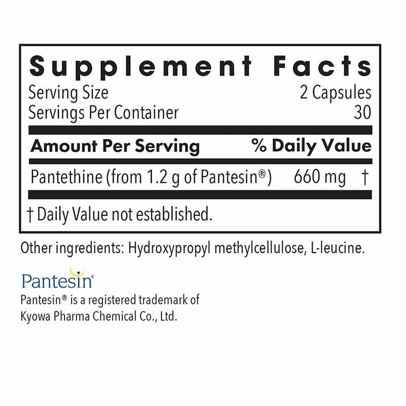 Pantethine, Allergy Research Group – Professional Supplement Center