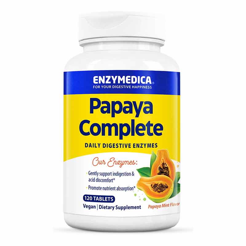Papaya Complete, Enzymedica – Professional Supplement Center
