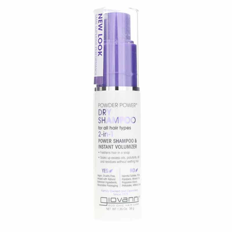 Powder Power Dry Shampoo, Giovanni – Professional Supplement Center