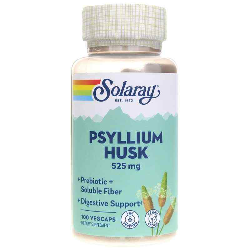 Psyllium Husk 525 Mg, Solaray – Professional Supplement Center