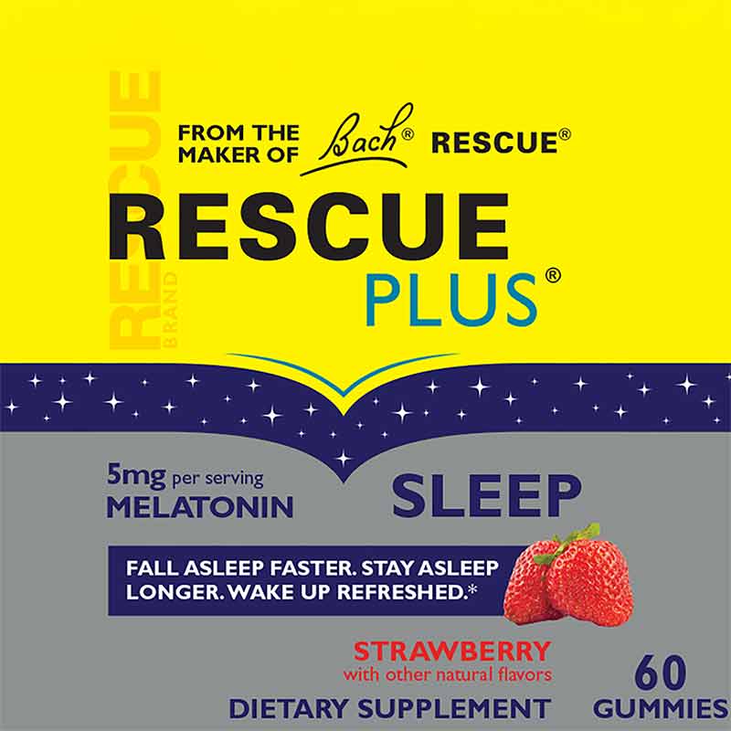 Rescue Plus Sleep Gummies, Bach Flower Remedies – Professional ...