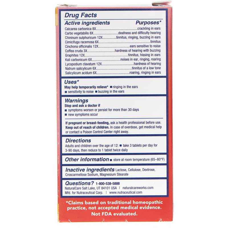 RingStop Tablets, NaturalCare – Professional Supplement Center