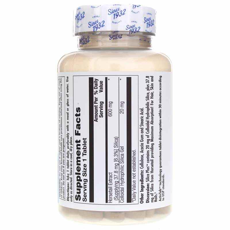 Silica Plus for Hair, Skin & Nails, Kal – Professional Supplement Center