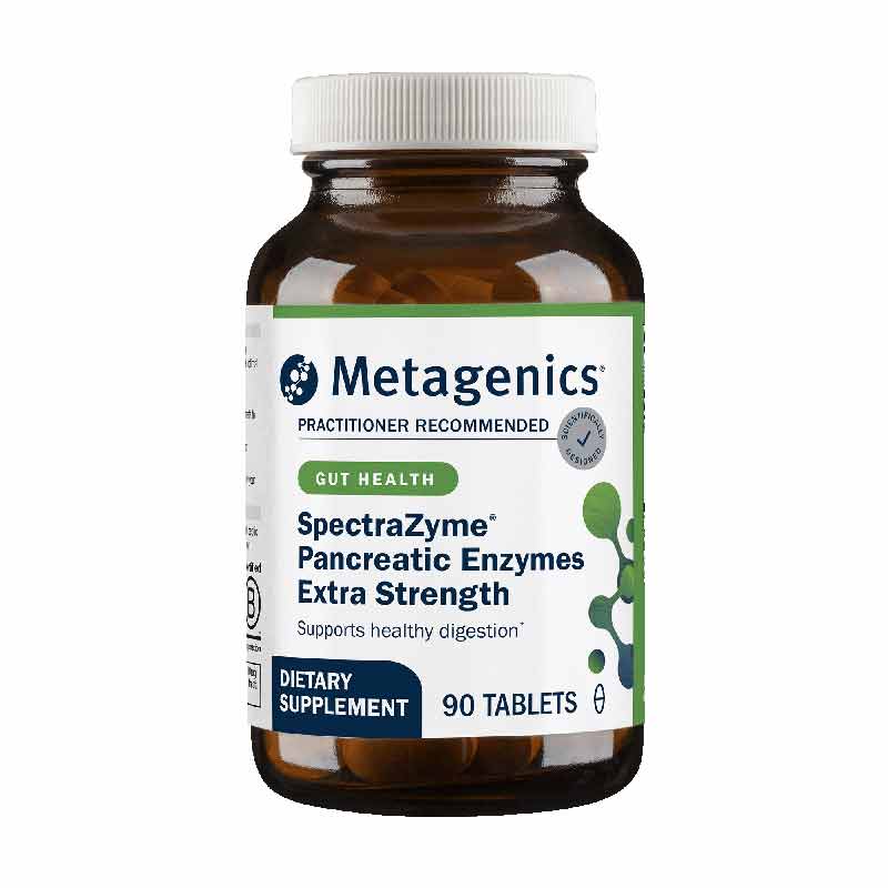 SpectraZyme Pancreatic Enzymes Extra Strength, Metagenics ...