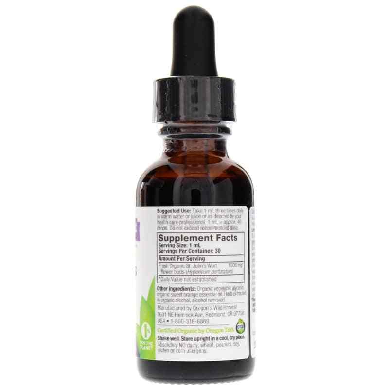 St. John's Wort Alcohol-Free, Oregons Wild Harvest – Professional ...