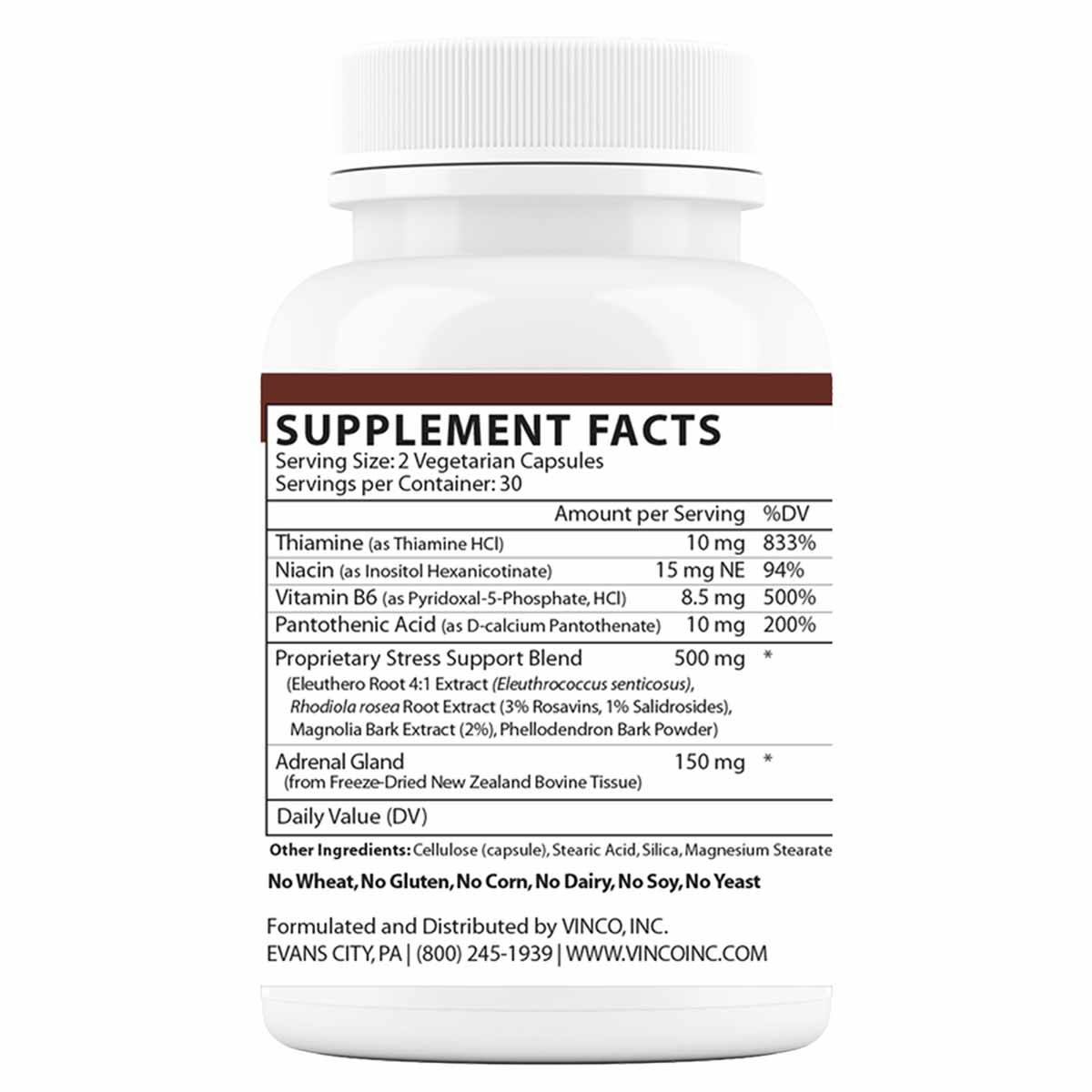 Stress Redux Plus, Vinco – Professional Supplement Center