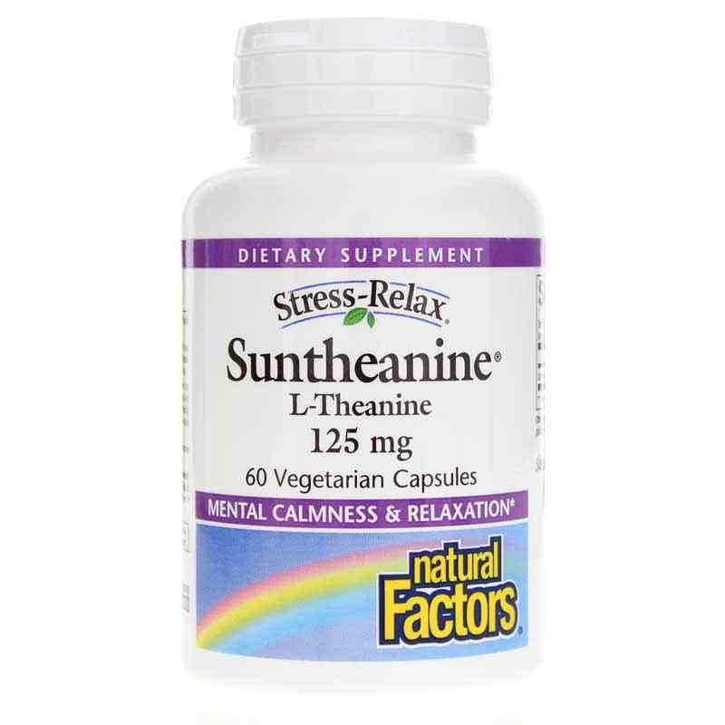 Stress-Relax Suntheanine 125 Mg, Natural Factors – Professional ...