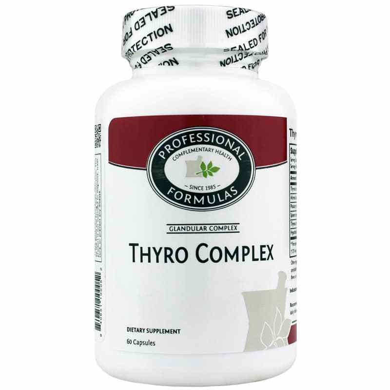 Thyro Complex Glandular Capsules, Professional Complementary Health ...
