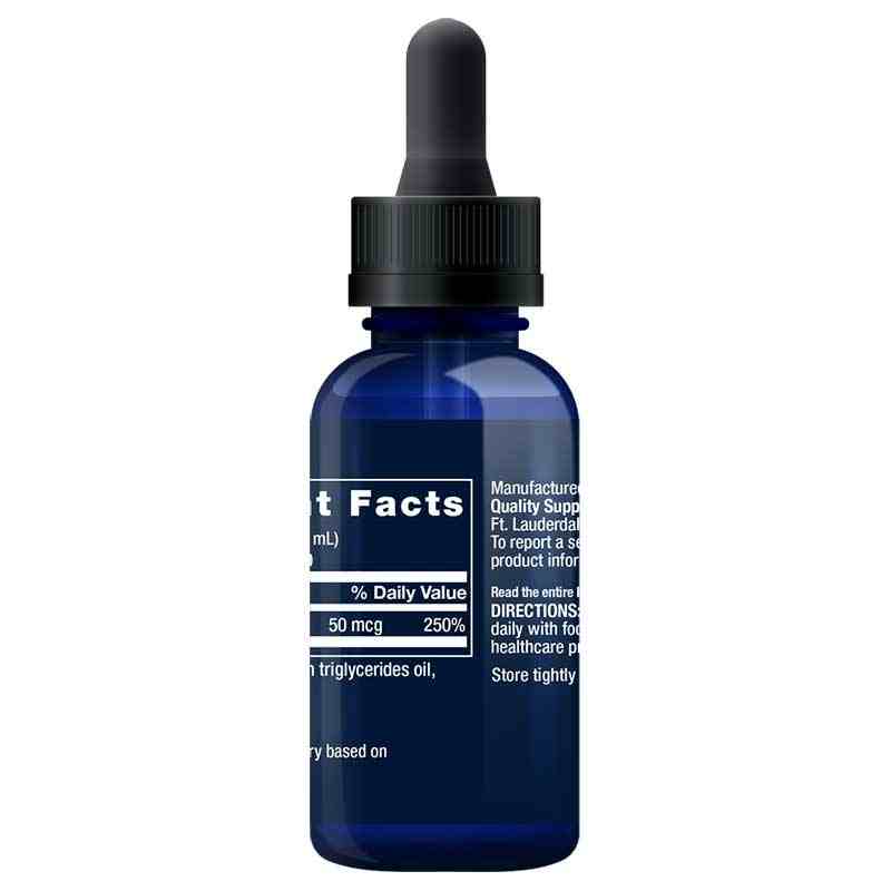 Vitamin D3 2000 IU Liquid, Life Extension – Professional Supplement Center