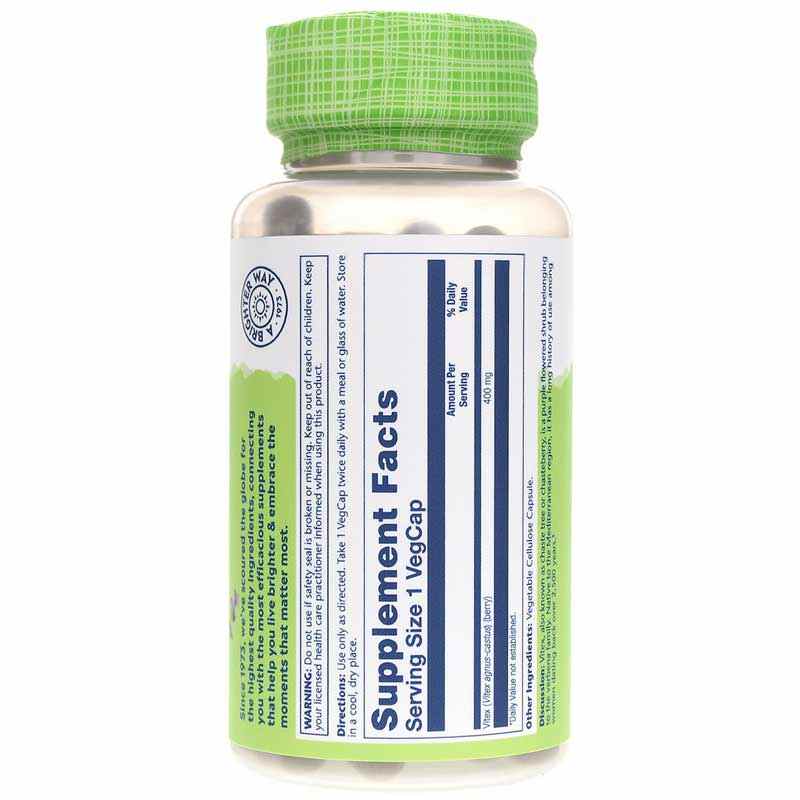 Vitex 400 Mg, Solaray – Professional Supplement Center