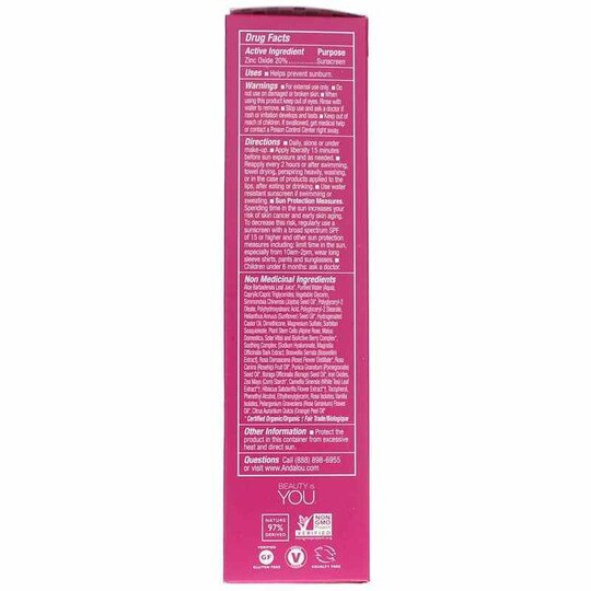 1000 Roses Color + Correct SPF 30, Andalou Naturals