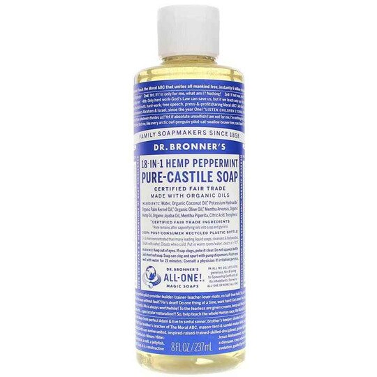 18-In-1 Hemp Pure Castile Soap, Dr. Bronners Magic Soaps