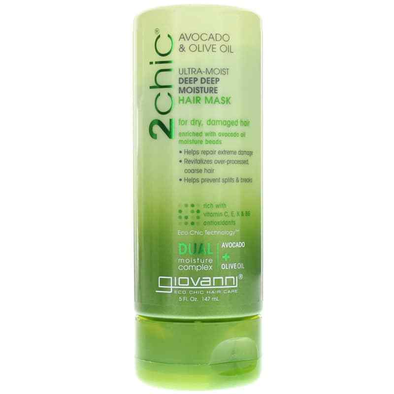 2 Chic Ultra-Moist Deep Moisture Hair Mask, Giovanni